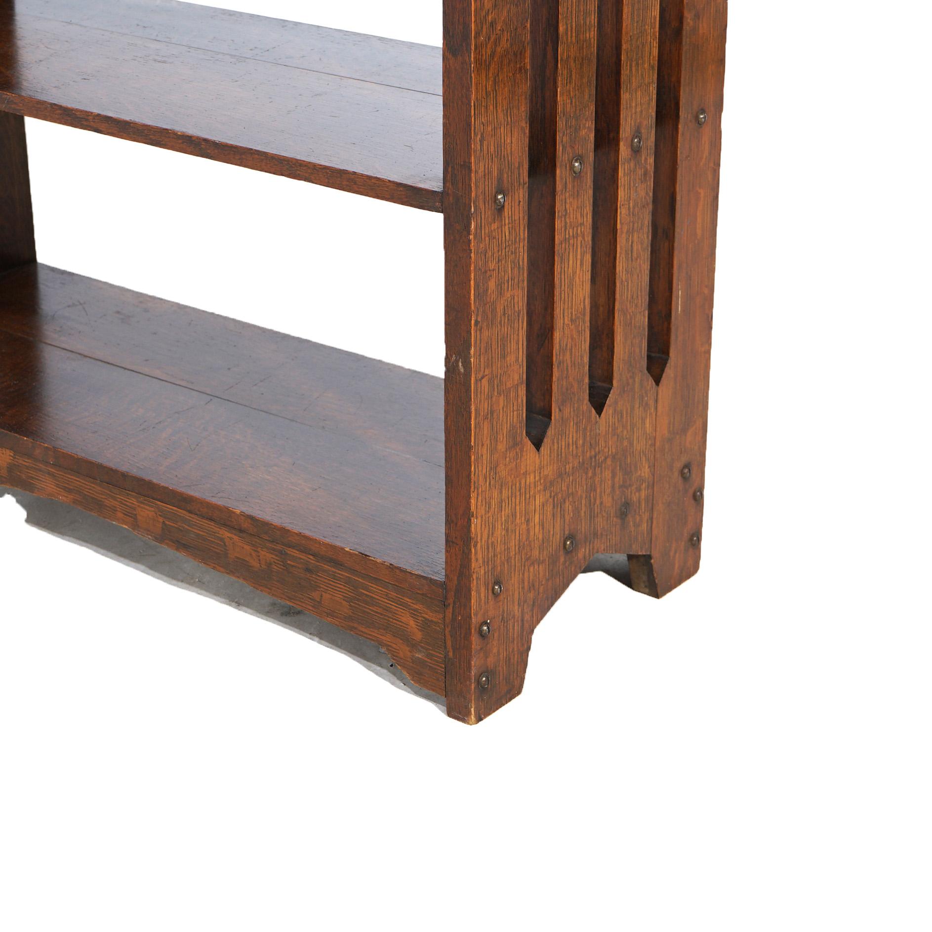 Antique Arts and Crafts Limbert School Oak Book Stand Circa 1910 at ...