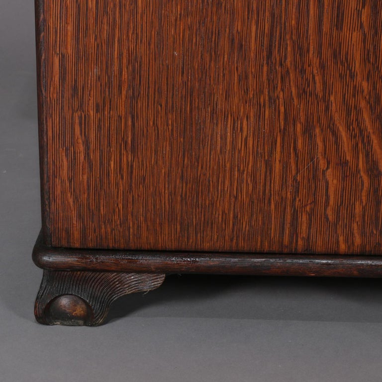 Antique Arts and Crafts Mission Oak Edison Cylinder and Phonograph ...