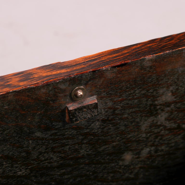 Antique Arts and Crafts Mission Oak Limbert School Magazine Stand ...