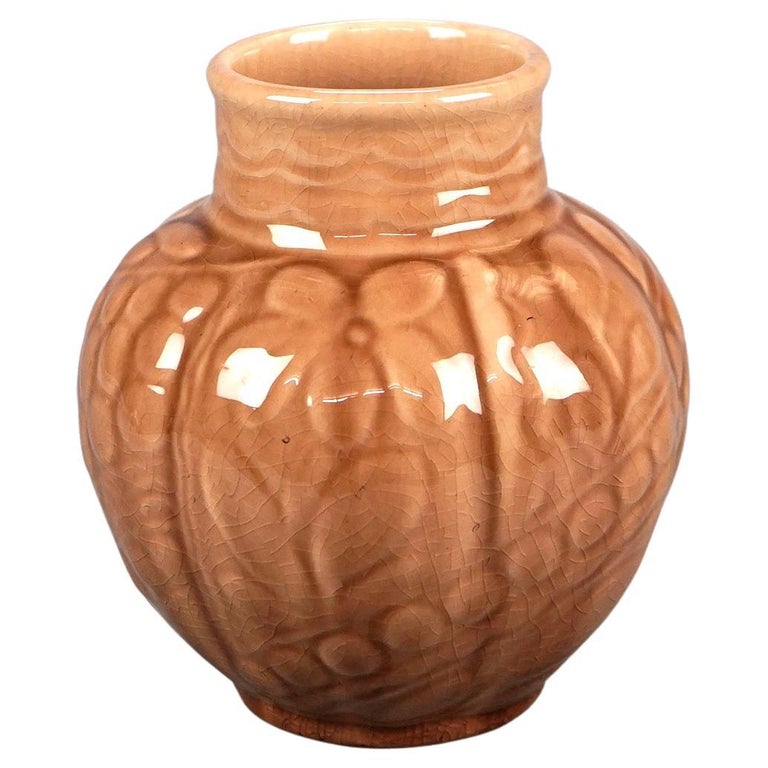 Antique Arts and Crafts Rookwood Pottery High Glaze Vase, 1944 at 1stDibs