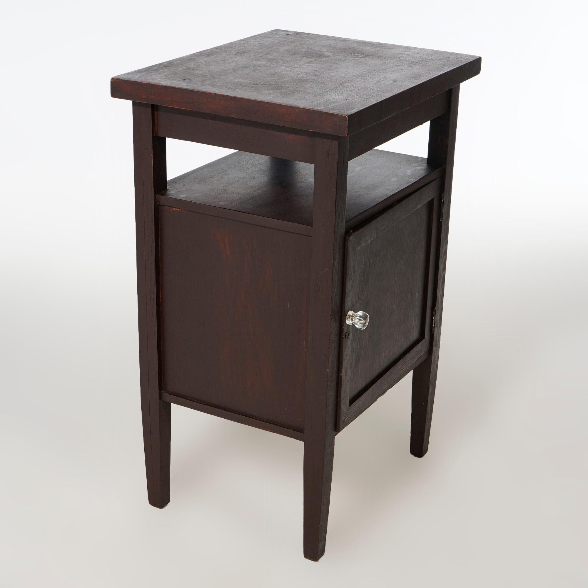 Antique Arts and Crafts Stickley School Mission Oak Cellarette, Circa ...