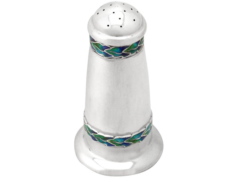 Antique Arts and Crafts Style Sterling Silver Pepper Shaker by Liberty ...