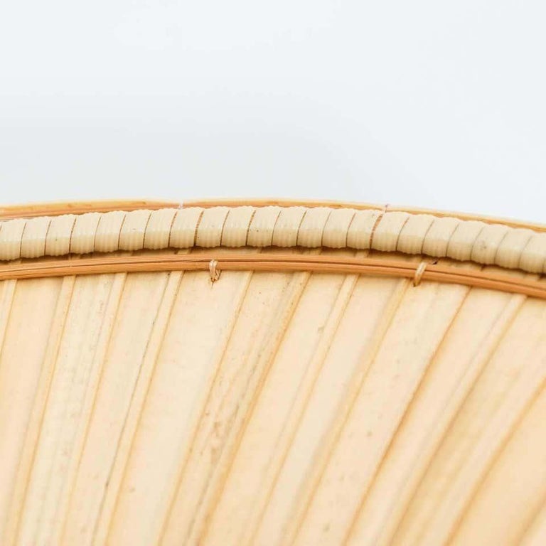 Antique Asian Rattan Hat, circa 1950 For Sale at 1stDibs