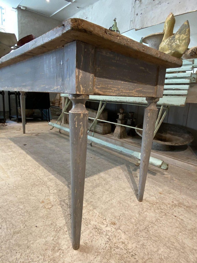 Antique Atmospheric Italian Rustic Console Table / Long Table at ...