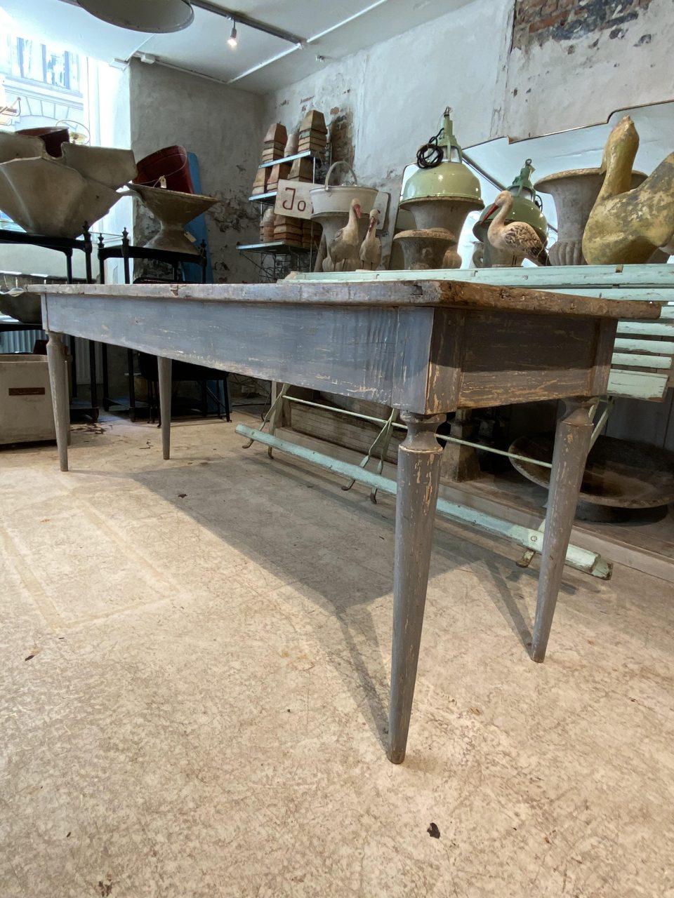 Antique Atmospheric Italian Rustic Console Table / Long Table at ...