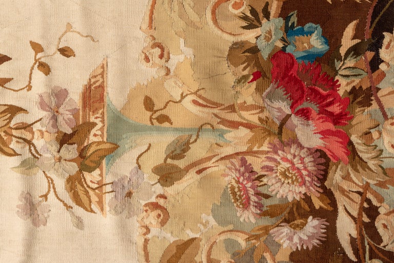 Antique Aubusson Tapestry, circa 1880s For Sale at 1stDibs