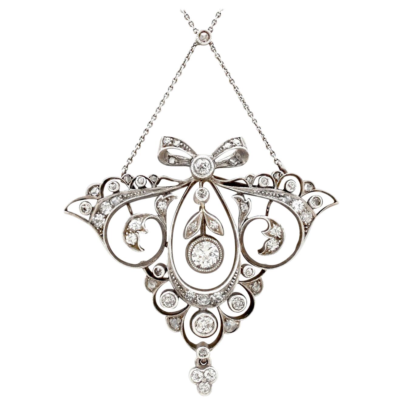 Belle Époque Drop Necklaces - 40 For Sale at 1stDibs