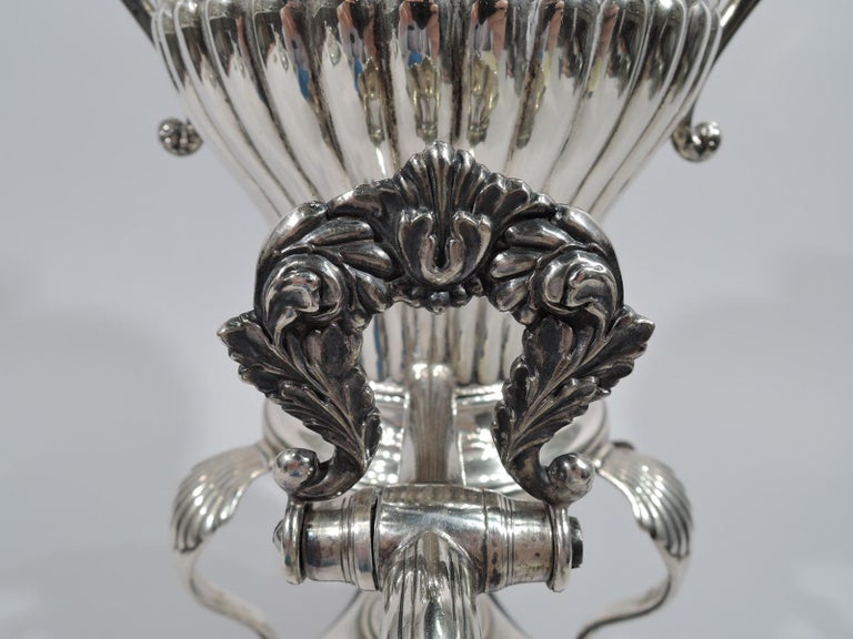 Antique Austrian Biedermeier Classical Silver Tea Urn For Sale at ...