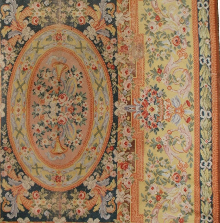 Antique Austrian Savonnerie Rug, circa 1800 at 1stDibs