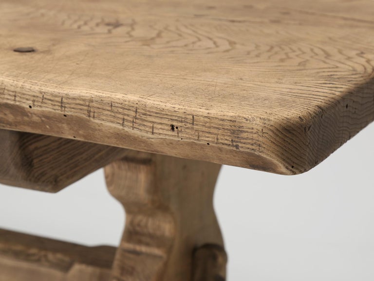 Antique Authentic French Farm House Dining Table with Unbelievable Wood ...