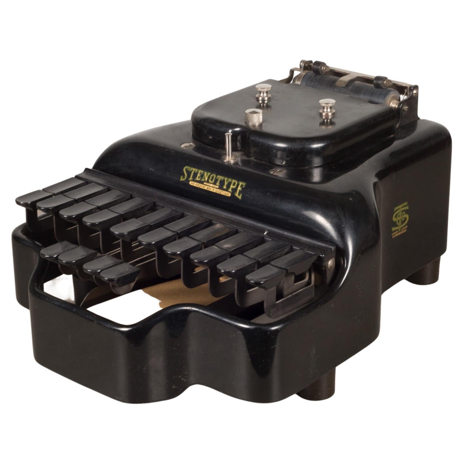 Antique Stenograph with Original Case / Manual, circa 1930 at 1stDibs