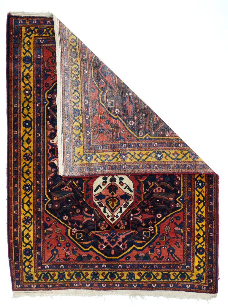 Antique Bakhtiari Rug For Sale at 1stDibs