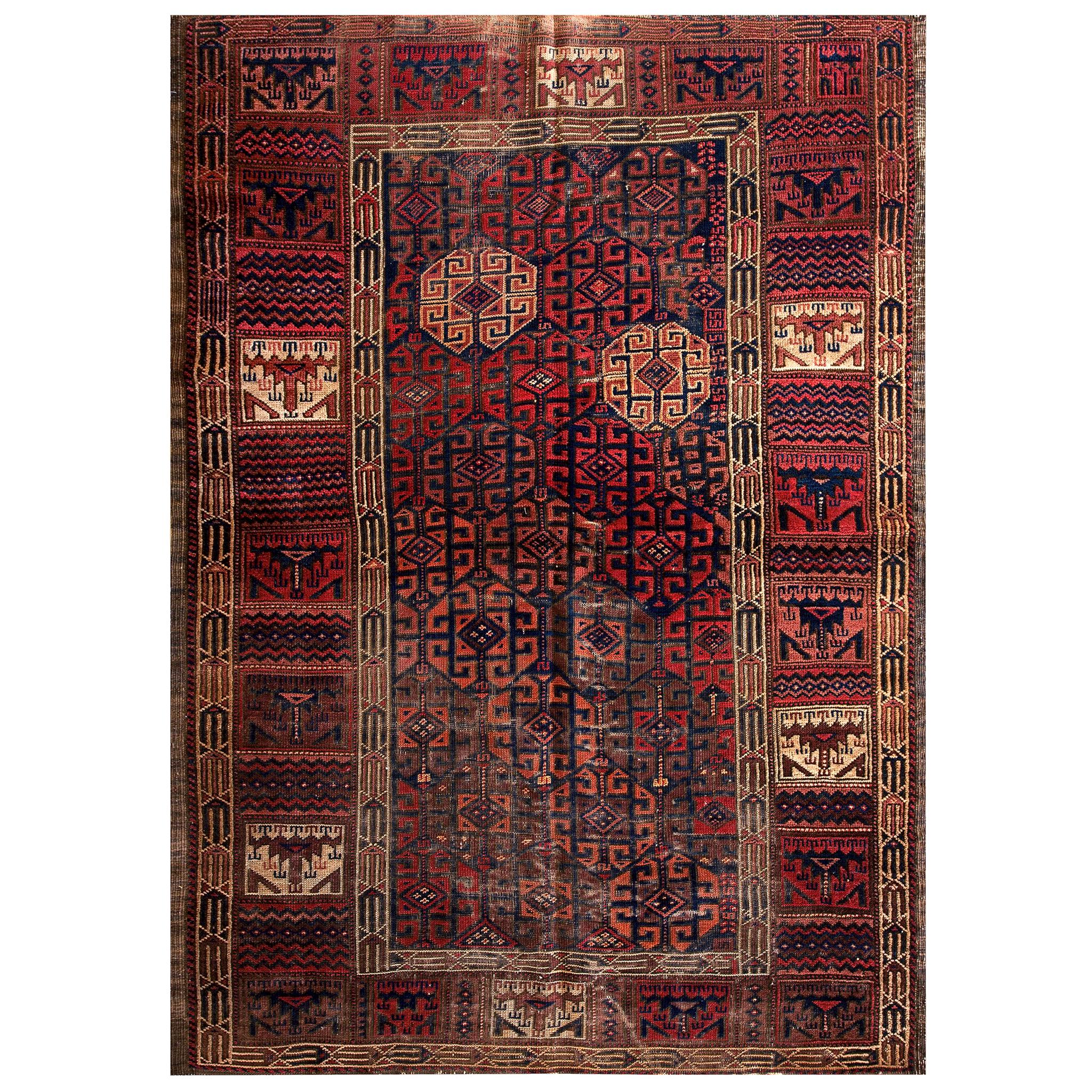 Antique Baluch-Turkmen Rug For Sale at 1stDibs