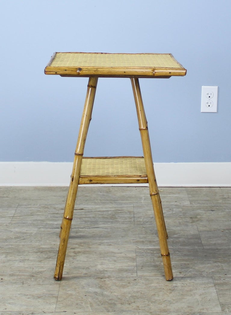 Antique Bamboo Side Table at 1stDibs | vintage bamboo side table ...