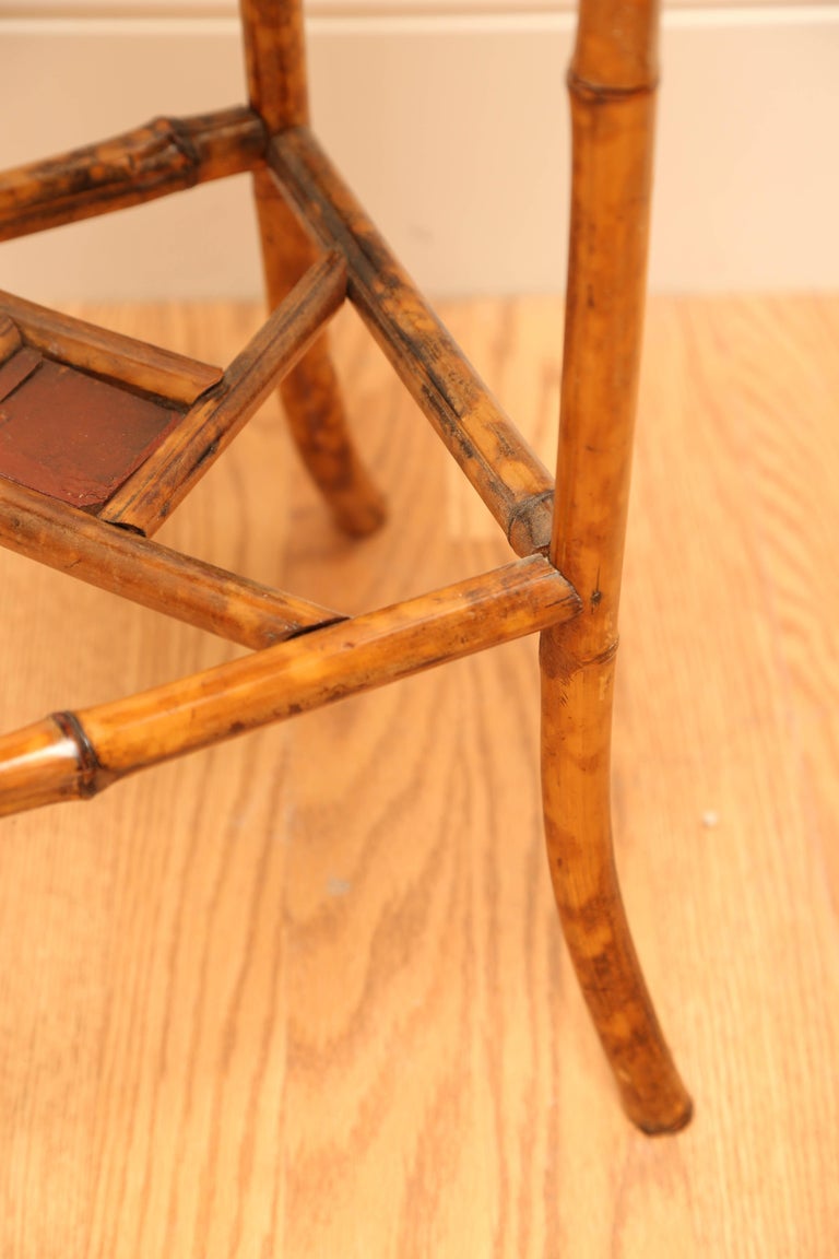 Antique Bamboo Side Table at 1stDibs | antique bamboo table