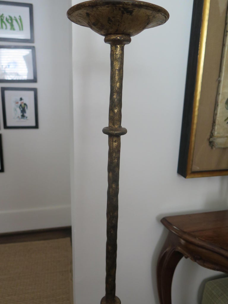 Antique Baroque Iron Torchière For Sale at 1stDibs