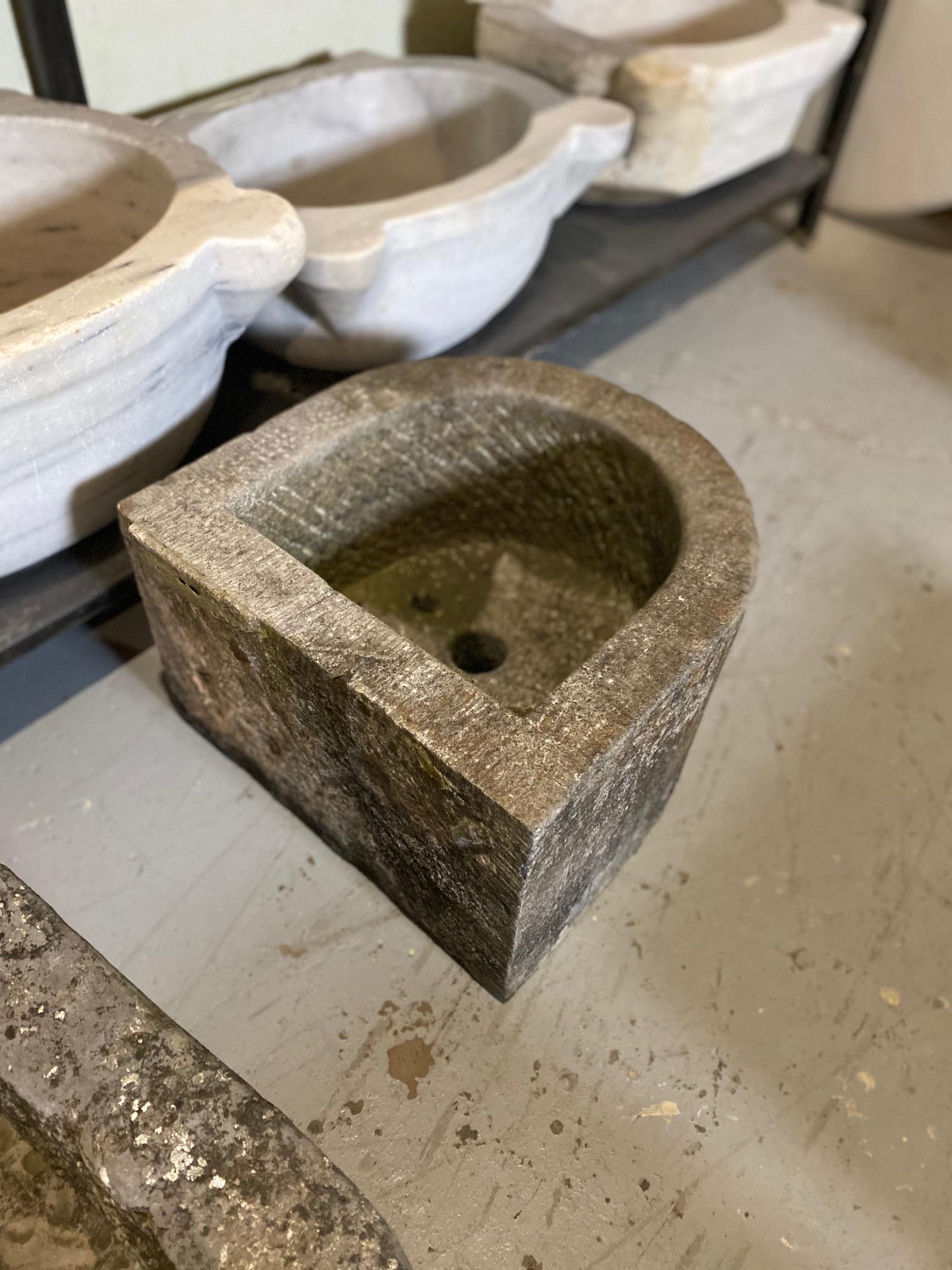 Antique Belgian Bluestone Sink at 1stDibs