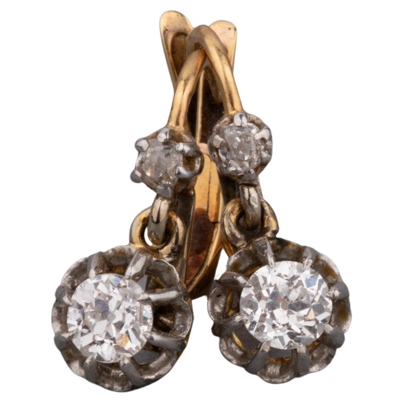 French Belle Époque Diamond Twister Ring at 1stDibs | belle epoque ring