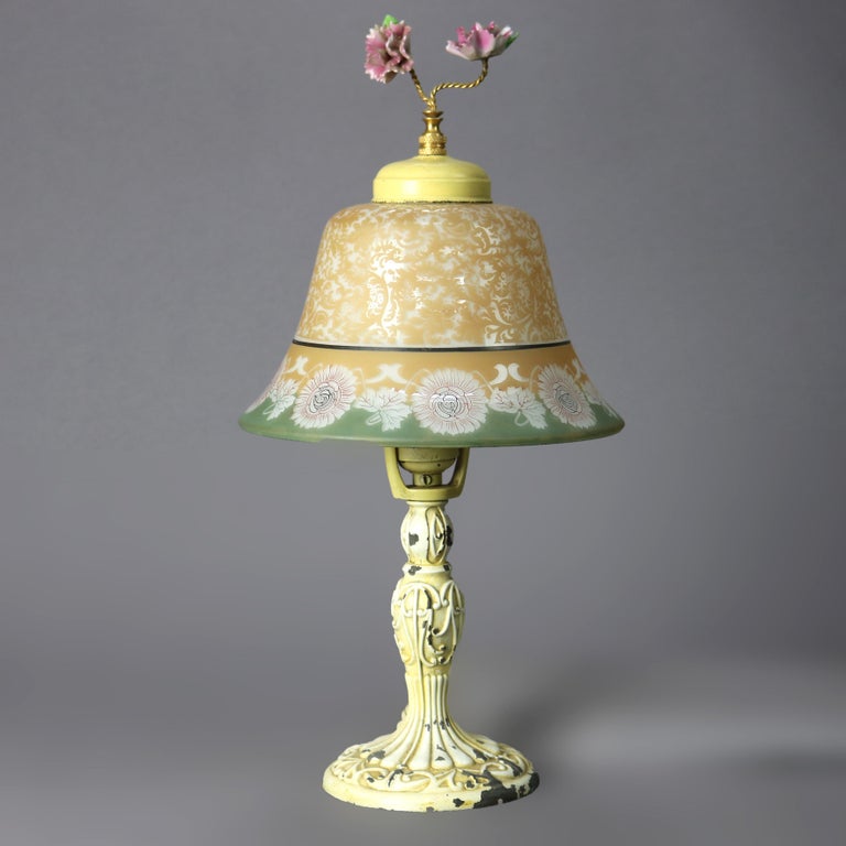 Antique Bellova Art Deco Boudoir Lamp, circa 1920 For Sale at 1stDibs