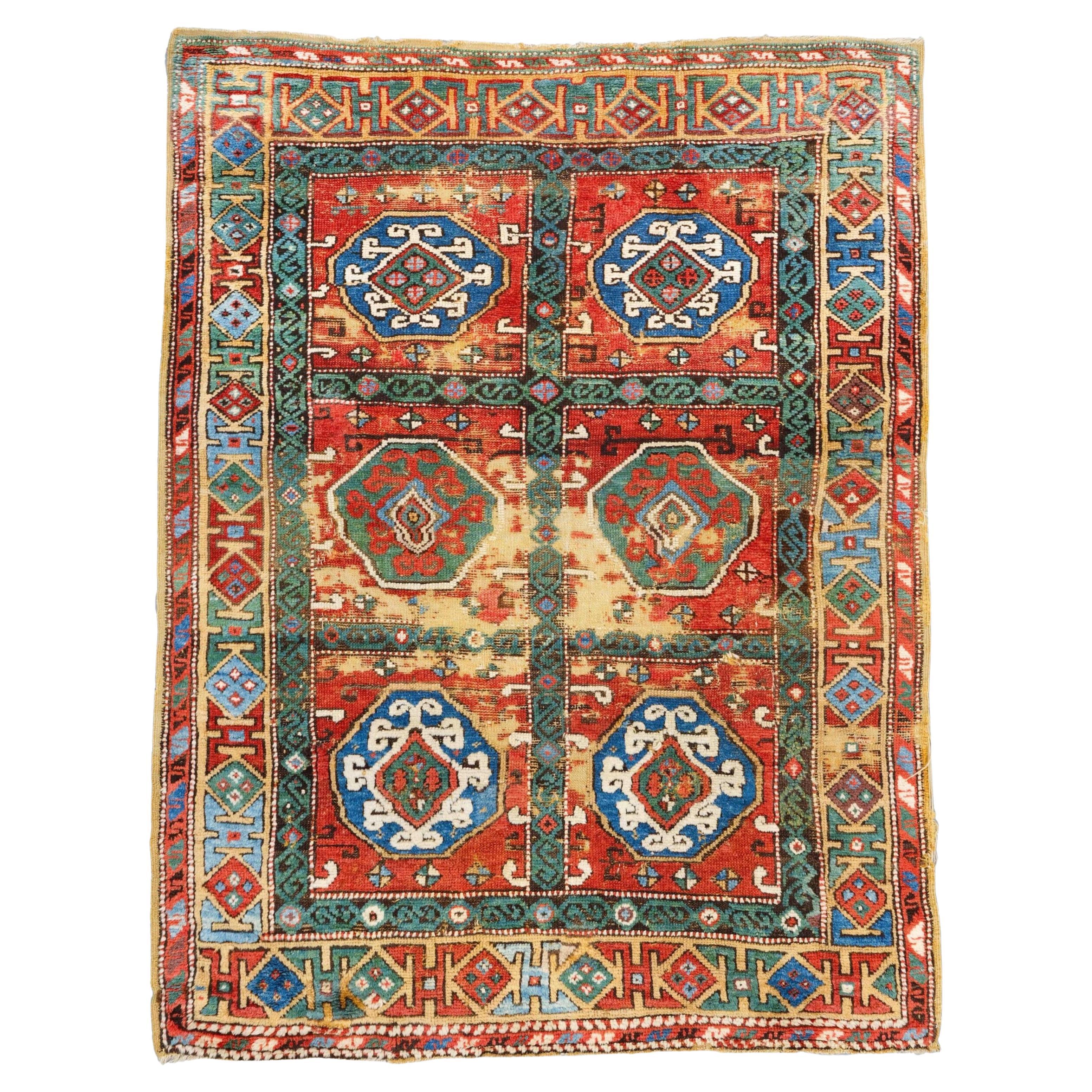 Antique Western Anatolian Bergama Region Rug For Sale at 1stDibs