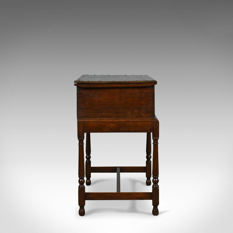 Antique Bible Box on Stand, English, Oak, Chest, 17th Century and Later ...