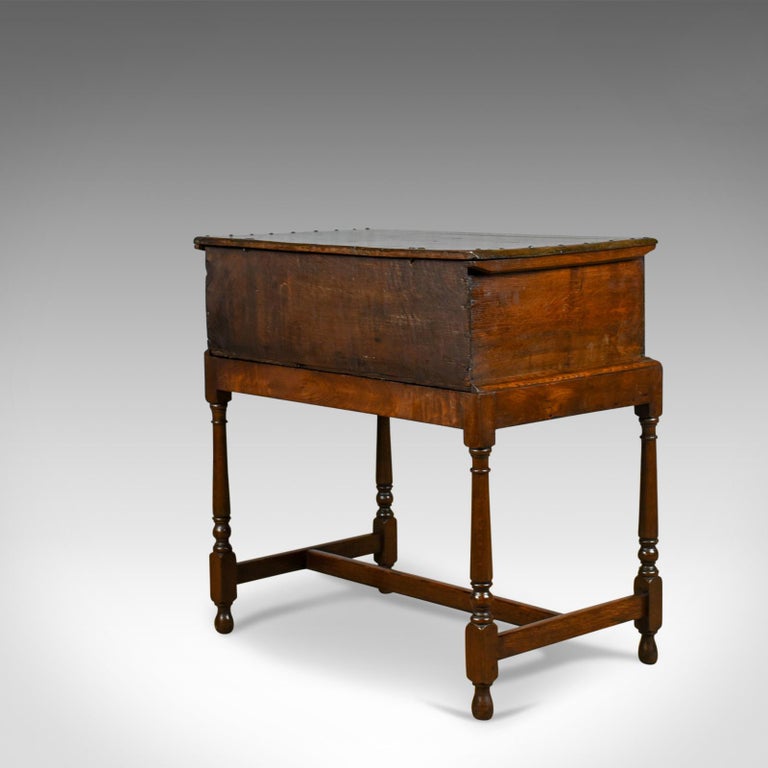 Antique Bible Box on Stand, English, Oak, Chest, 17th Century and Later ...