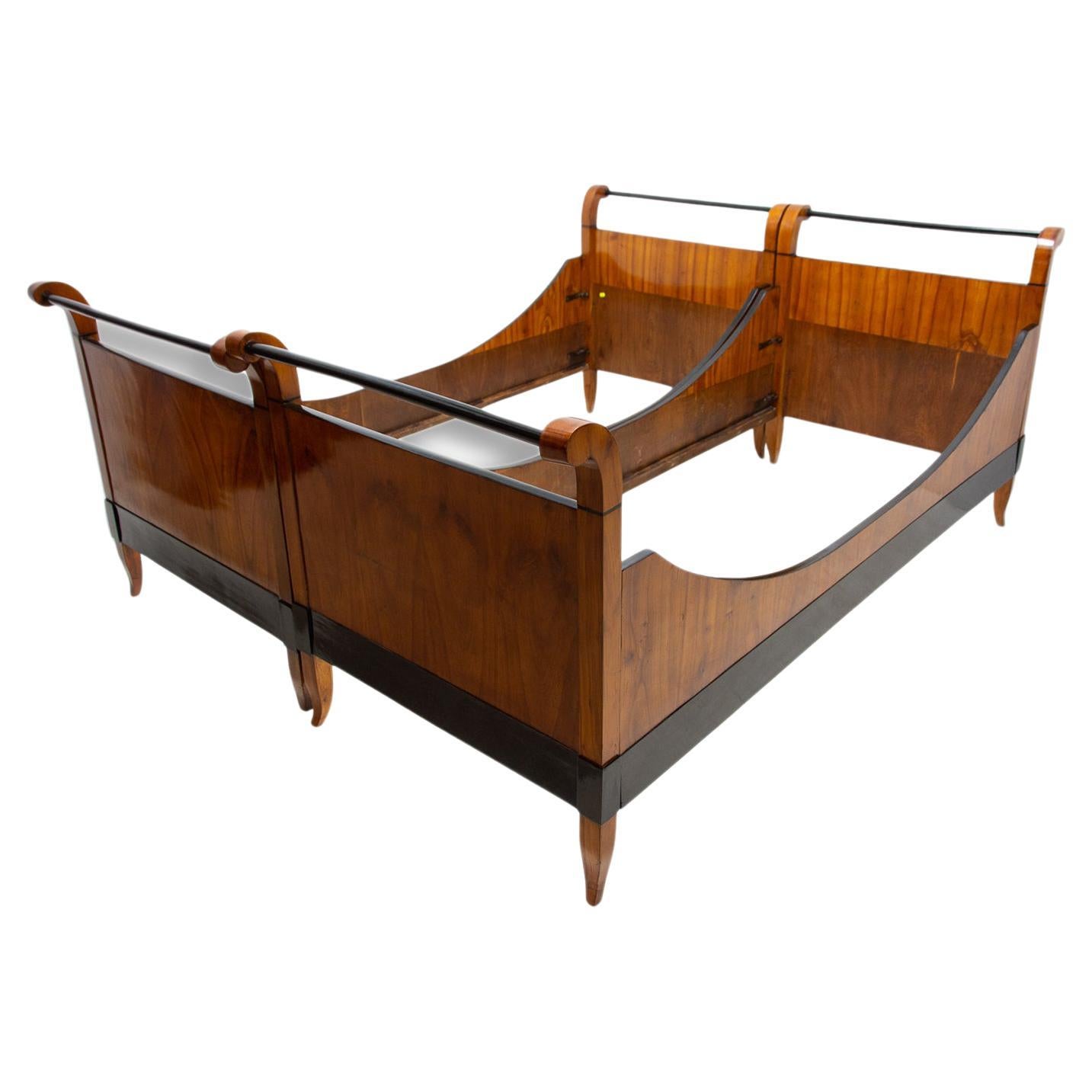 Antique Biedermeier Double Bed, 1830´s, Austria-Hungary For Sale at 1stDibs