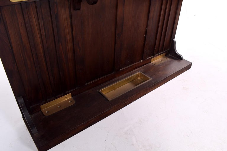 Antique Billiard or Pool Cue Rack Stand at 1stDibs
