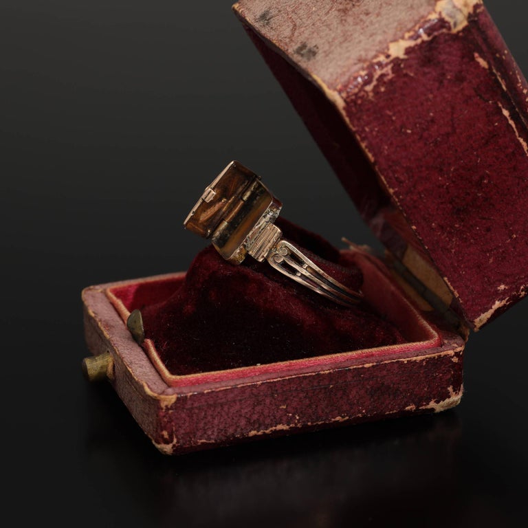 Antique Black Enamel and Pearl Gold Poison Ring, Antique Secret ...