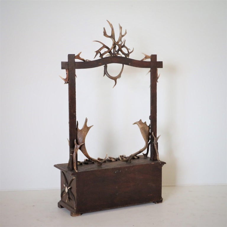Antique Black Forest Antler Gun Rack from Austria at 1stDibs | deer ...