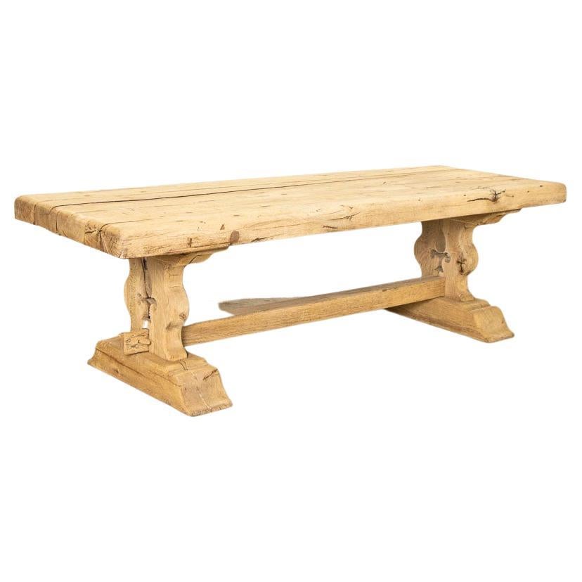 The Jantar Alloy Dining Table in Bleached Oak by Thomas Hayes Studio at ...