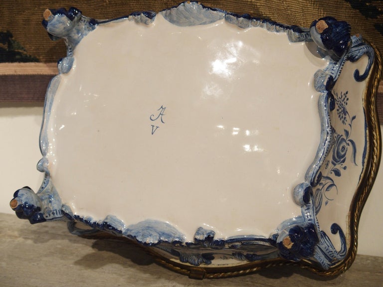 Antique Blue and White Delft Table Box, Late 19th Century at 1stDibs