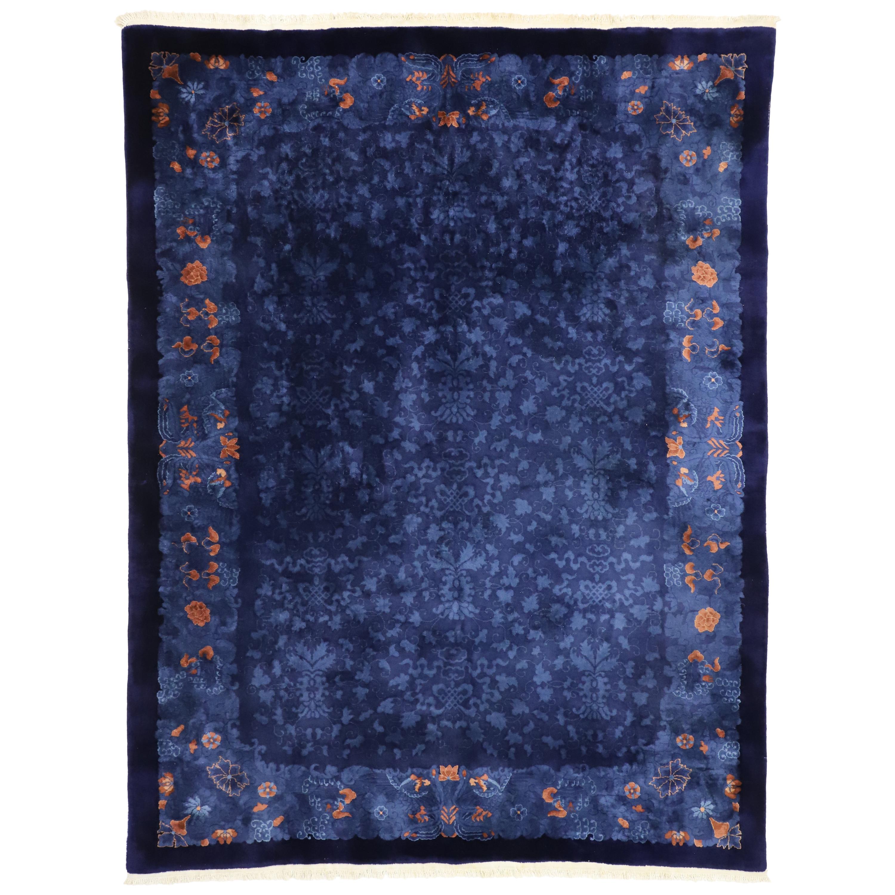 Rare Qing Dynasty Antique Chinese Temple Area Rug Inner Mongolia For ...