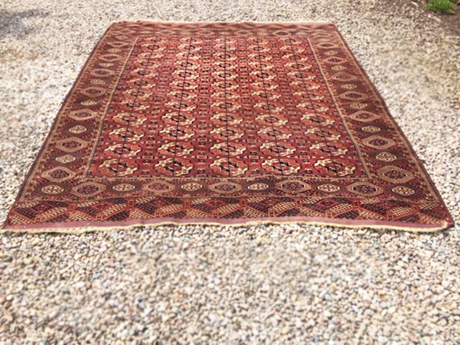 Antique Bokhara Rug at 1stDibs