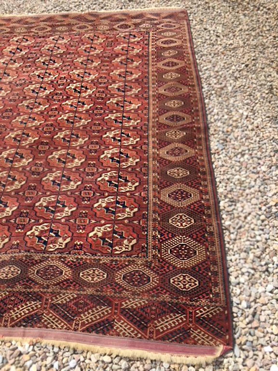Antique Bokhara Rug at 1stDibs