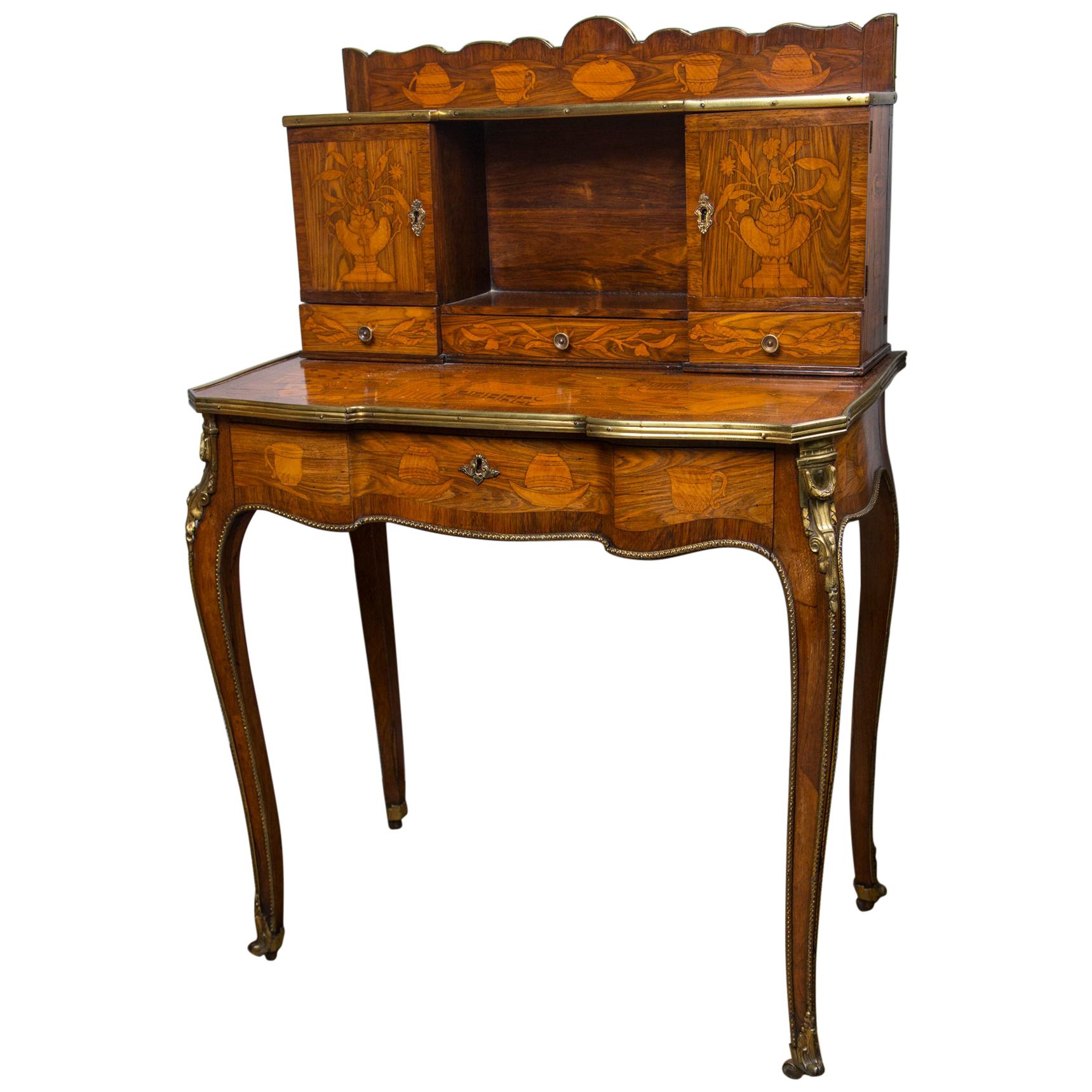 Antique Bon Heur De Jour For Sale at 1stDibs | heurde