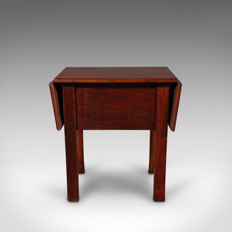 Antique Bookbinder's Press Table, English, Drop-Flap, Occasional ...