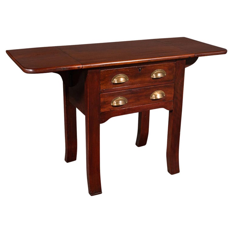 Antique Bookbinder's Press Table, English, Drop-Flap, Occasional ...