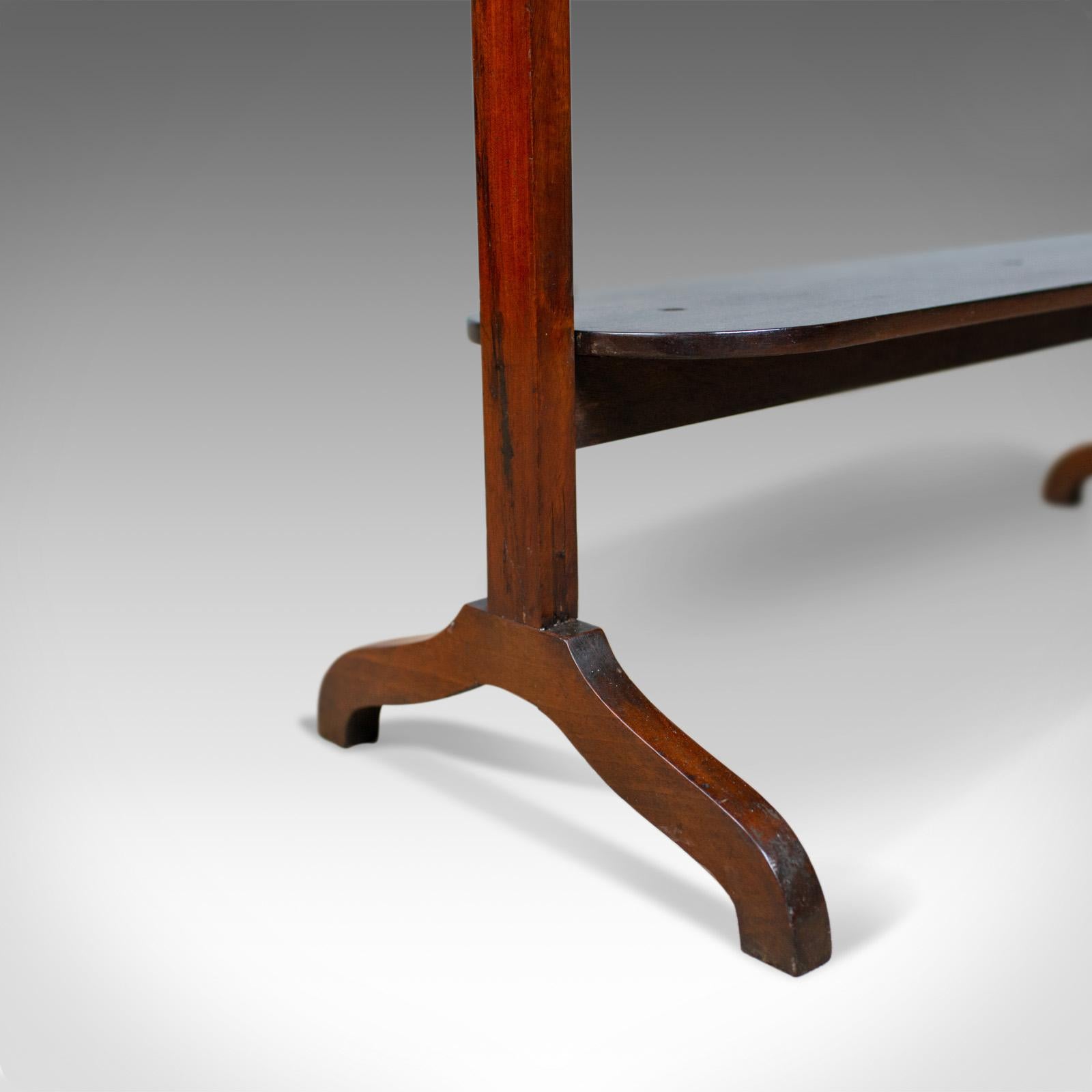 Antique Boot Rack, English, Edwardian, Riding, Crop, Stand, Mahogany ...