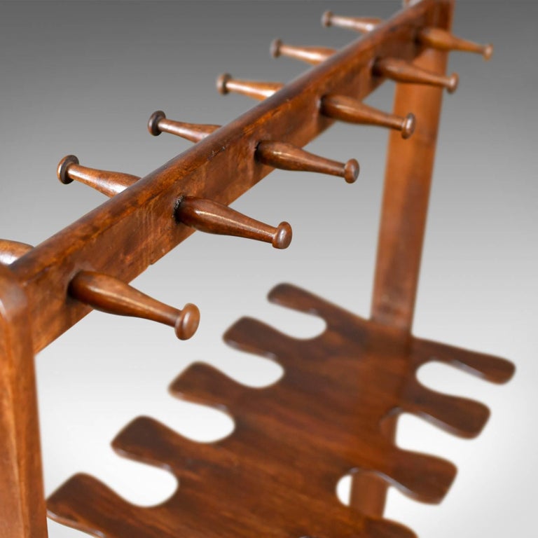 Antique, Boot Rack, Welsh, Victorian, Riding Crop Stand, Mahogany ...