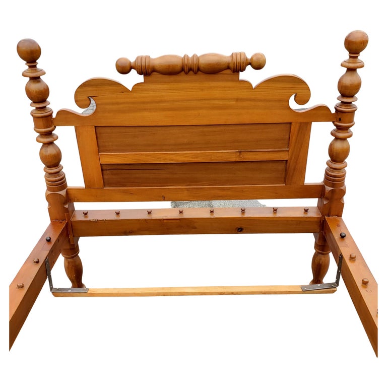 Antique Boston Posters Full Size Maple Rope Bed, Circa 1800s at 1stDibs ...