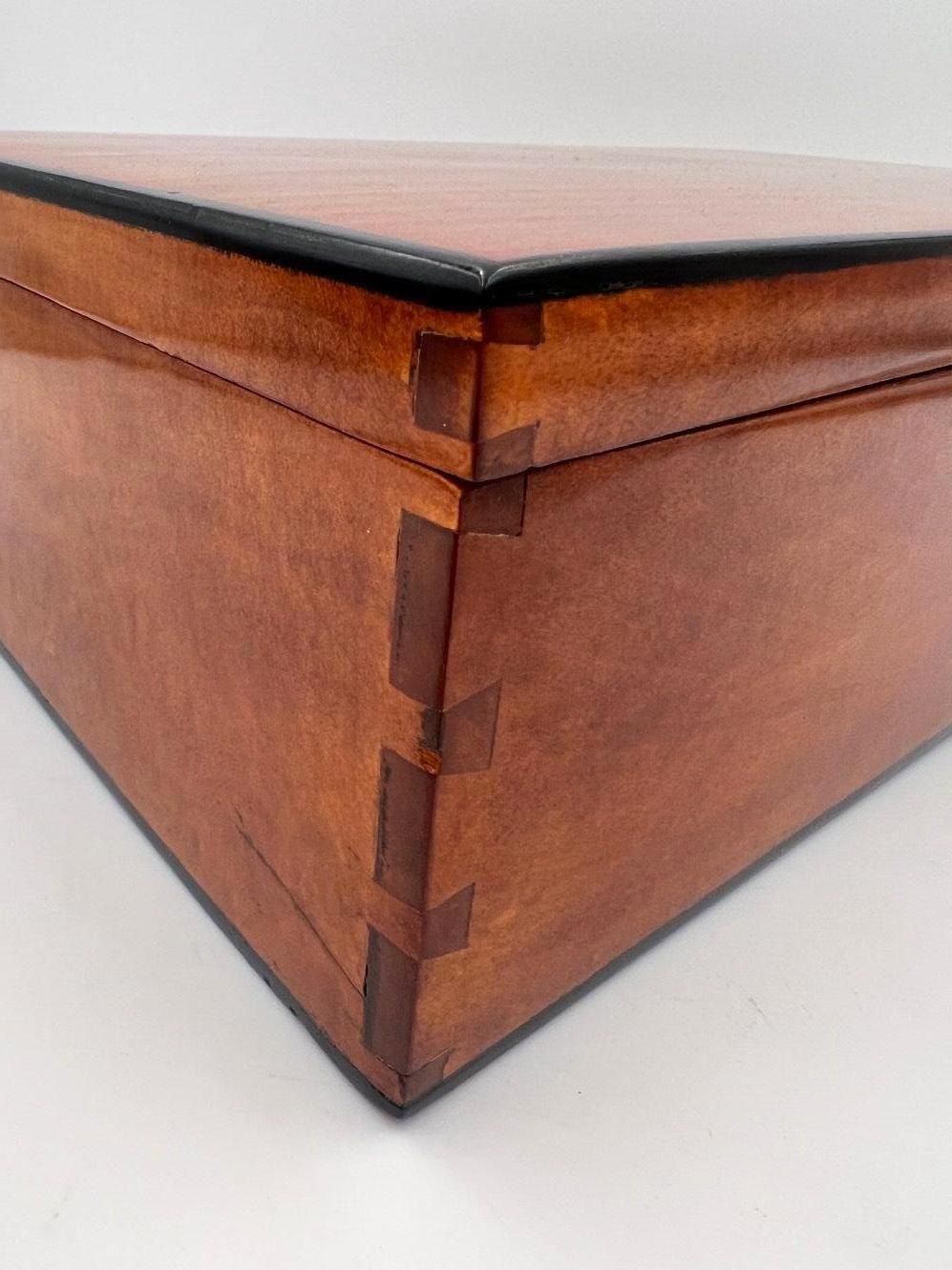 Antique Box, Beech Wood, Shellac Polished, South Germany circa 1850 For ...