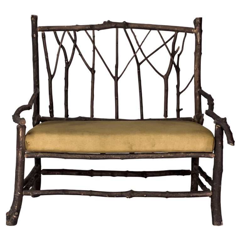 Antique Branch Form Bench - 2 of 2 available at 1stDibs