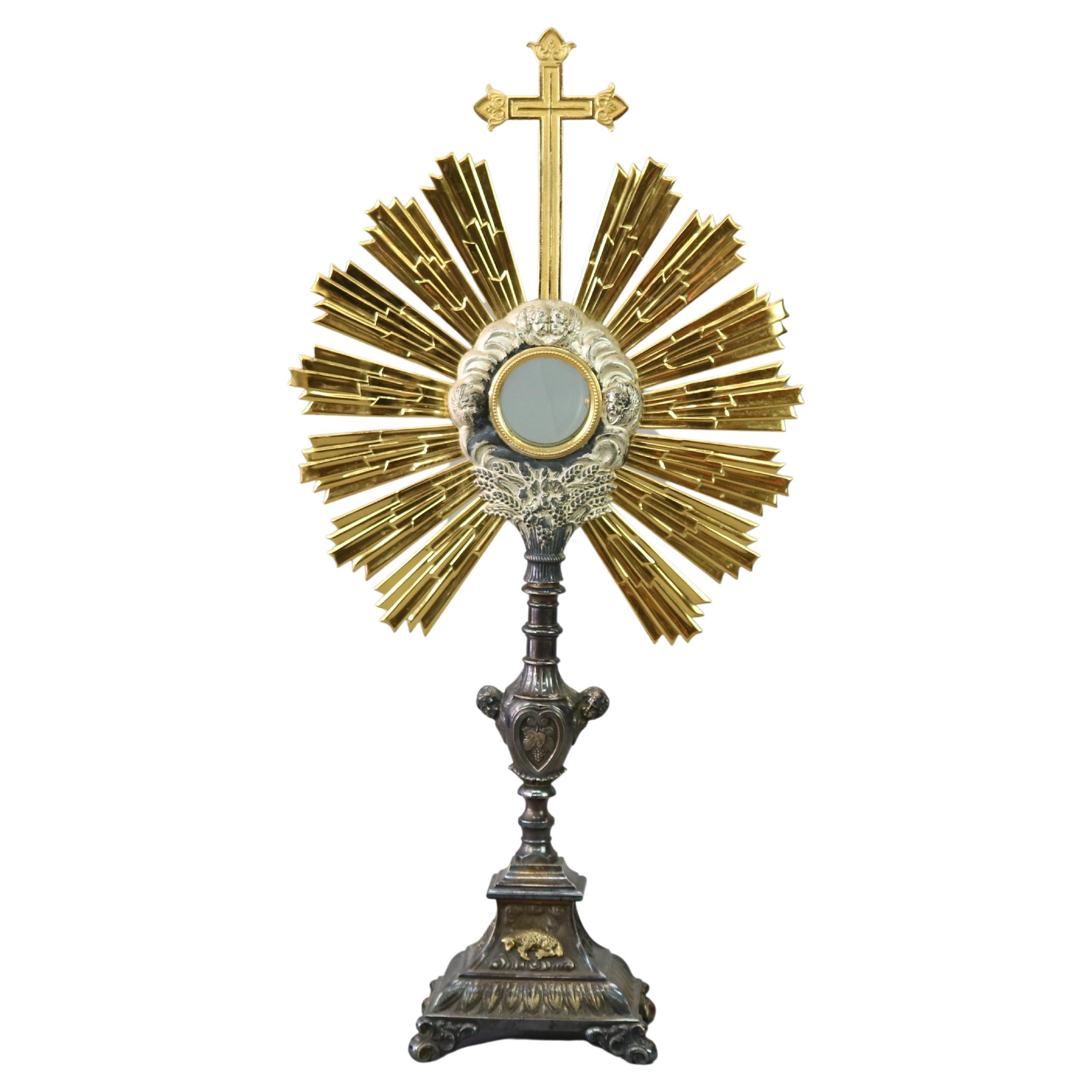 Carved and Gilt Reliquary For Sale at 1stDibs