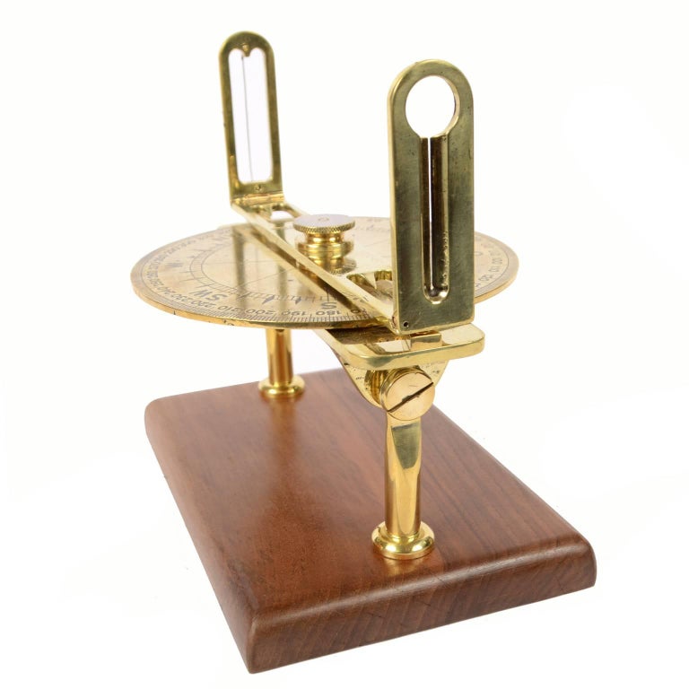 Antique Brass Pelorus Made in Stockholm at 1stDibs