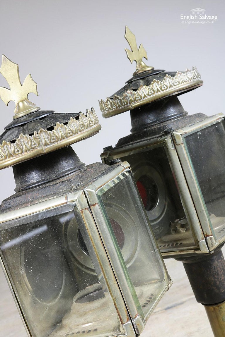 Antique Brass Raydyot Carriage Lamps, 20th Century For Sale at 1stDibs ...