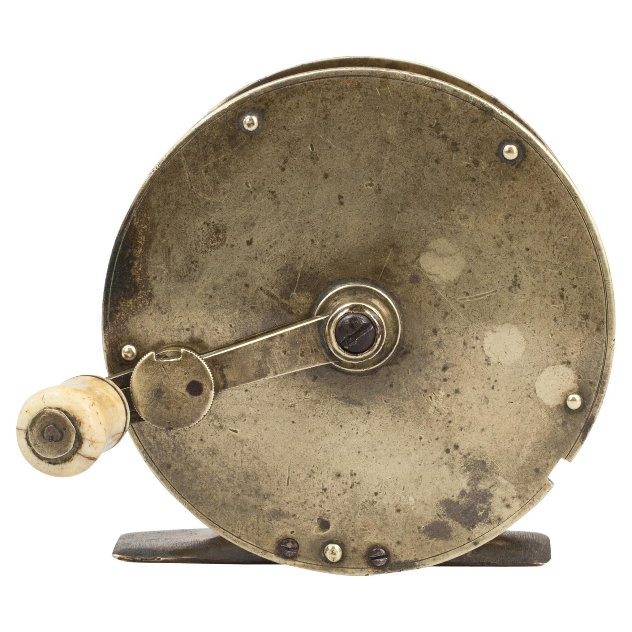 Vintage Salmon Fly Fishing Reel with Brass and Bakelite Face at 1stDibs ...