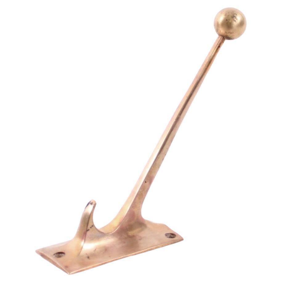 Antique Brass Wall Hooks by Adolf Loos For Sale at 1stDibs