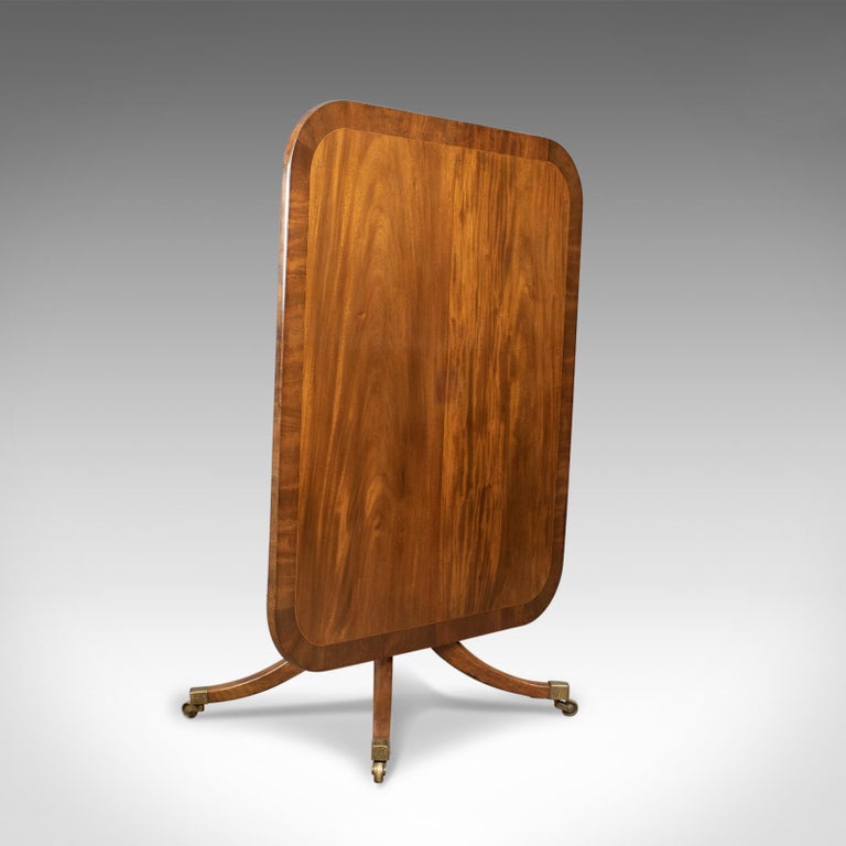 Antique Breakfast Table English Regency Mahogany Tilt-Top Dining, circa ...