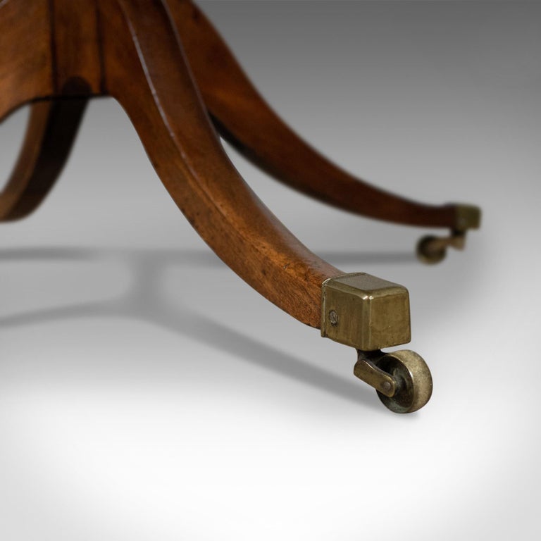 Antique Breakfast Table English Regency Mahogany Tilt-Top Dining, circa ...